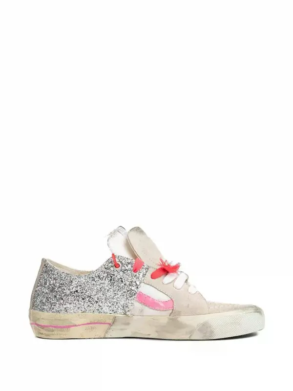 PAUL EASTERLIN Caly Glitter-detail Sneakers