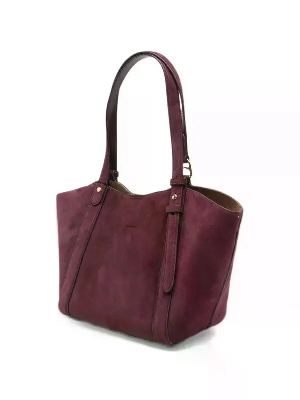 Ralph Lauren Tasha Suede Tote Bag