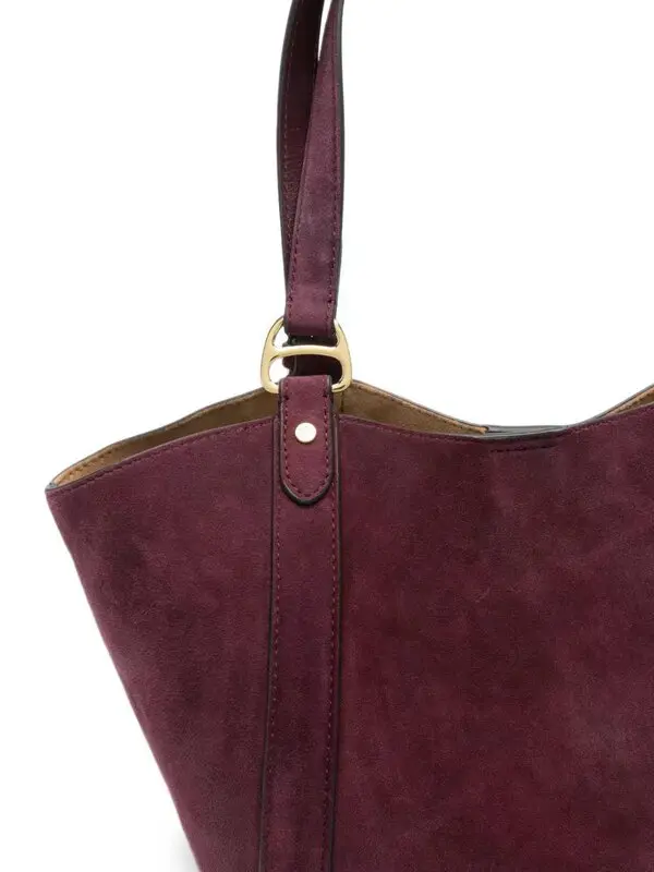 Ralph Lauren Tasha Suede Tote Bag