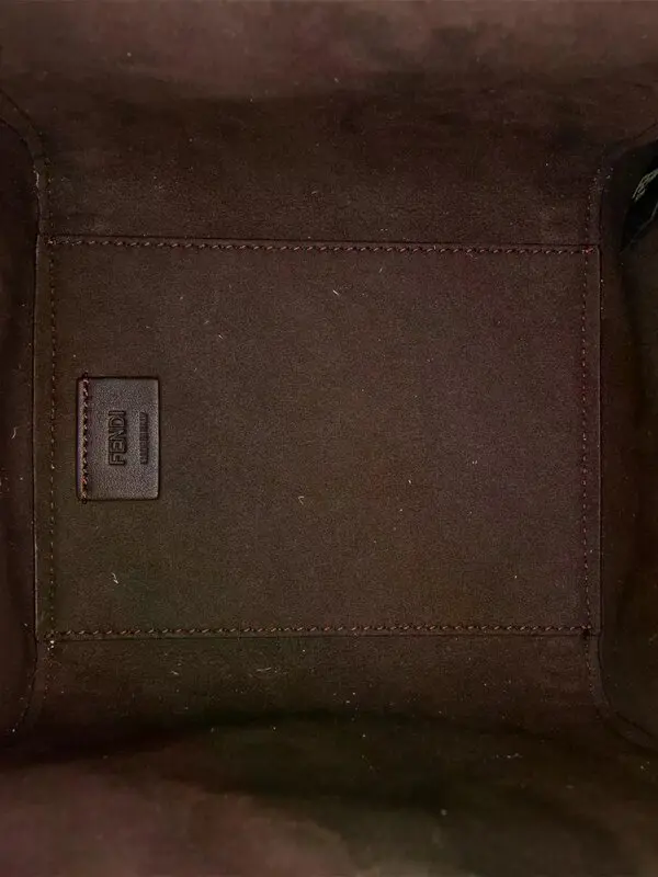 Fendi 2010-2026 Mini Leather Origami Shoulder Bag