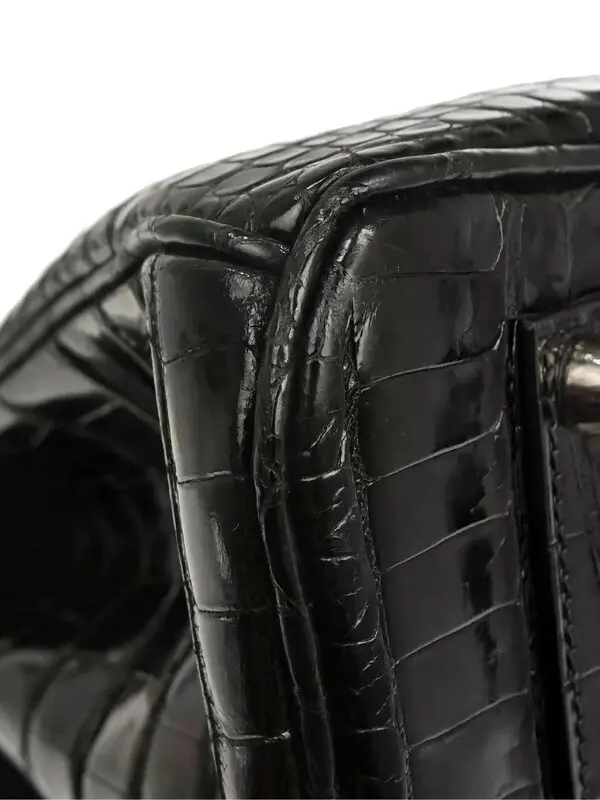 Hermès Birkin 35 Leather Tote Bag - Black