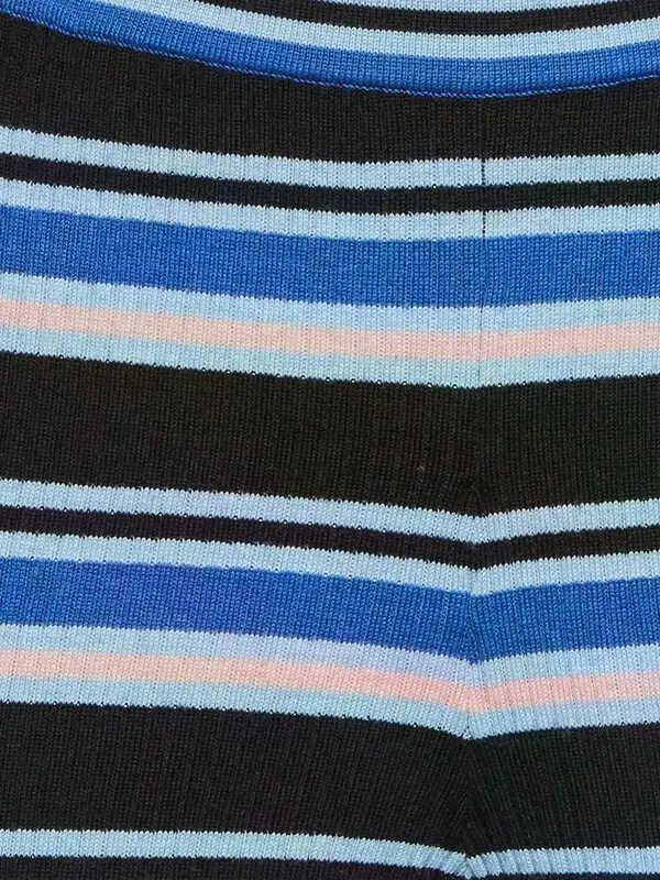 Marni X Uniqlo Stripe Rib-knit Trousers