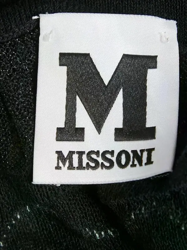 Missoni Patterned-knit Flared Top - Black
