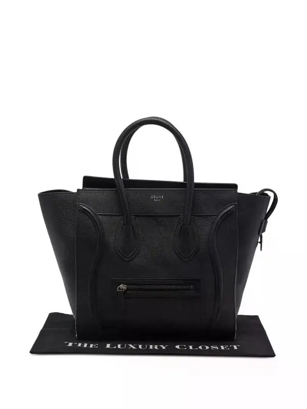 Celine 2015 Mini Luggage Leather Tote Bag