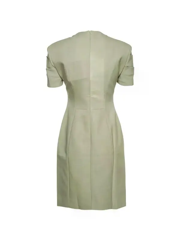 CHATS BY C.DAM Sophie Draped Midi Dress