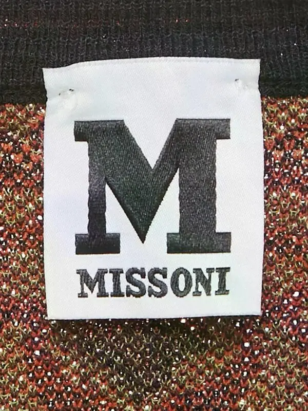 Missoni Floral-pattern Knit Top - Red