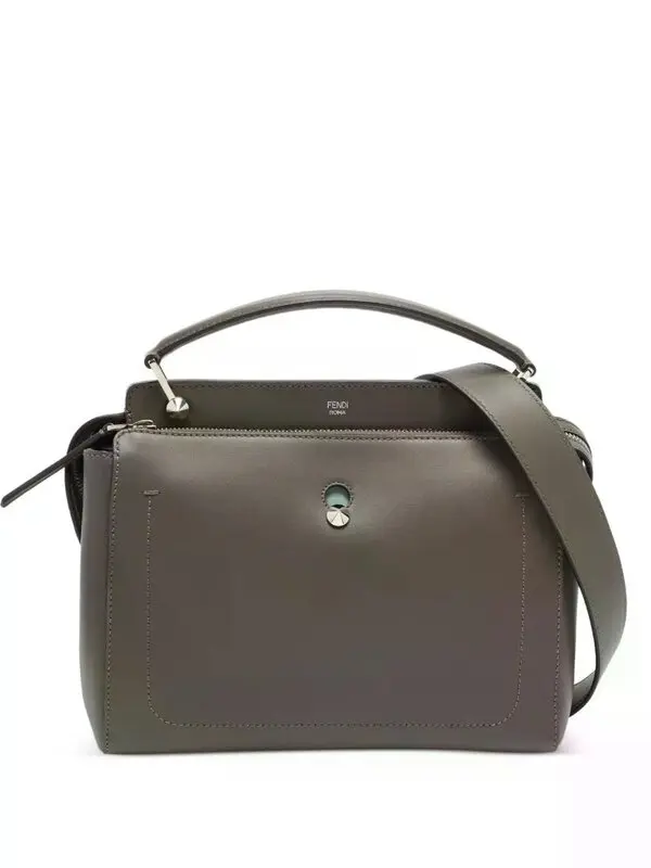 Fendi 2016 Dotcom Top Handle Bag - Grey