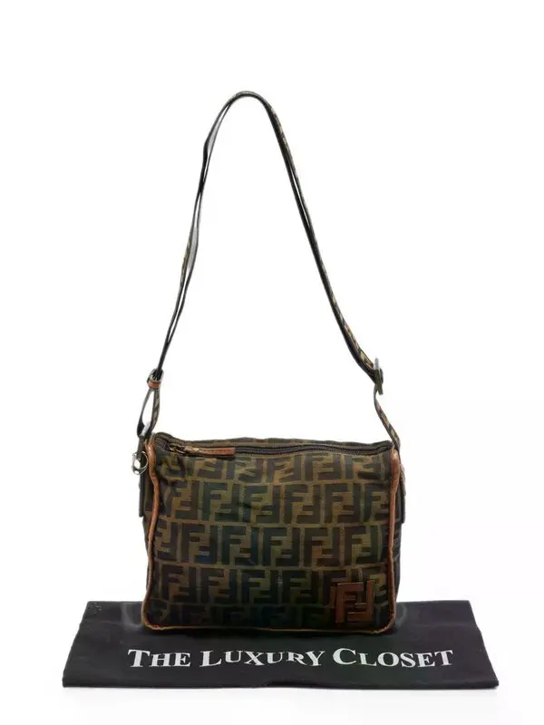 Fendi 2010 Zucca Messenger Bag