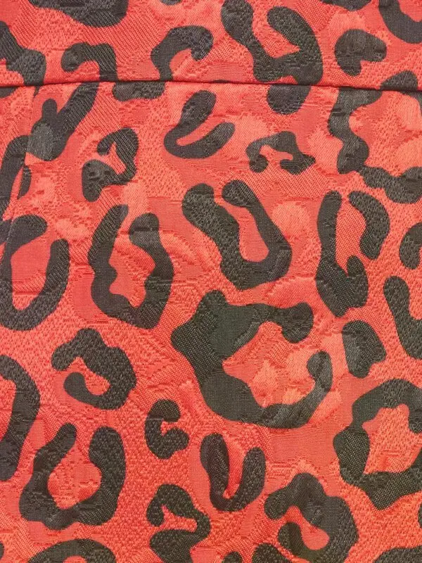 Dolce & Gabbana Leopard-print Jacquard Mini Skirt