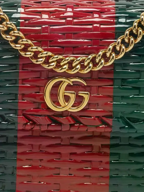 Gucci Mini Cestino Gg Shoulder Bag