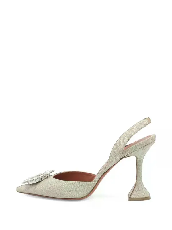Amina Muaddi Begum Crystal-embellished Pumps
