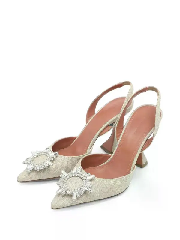 Amina Muaddi Begum Crystal-embellished Pumps