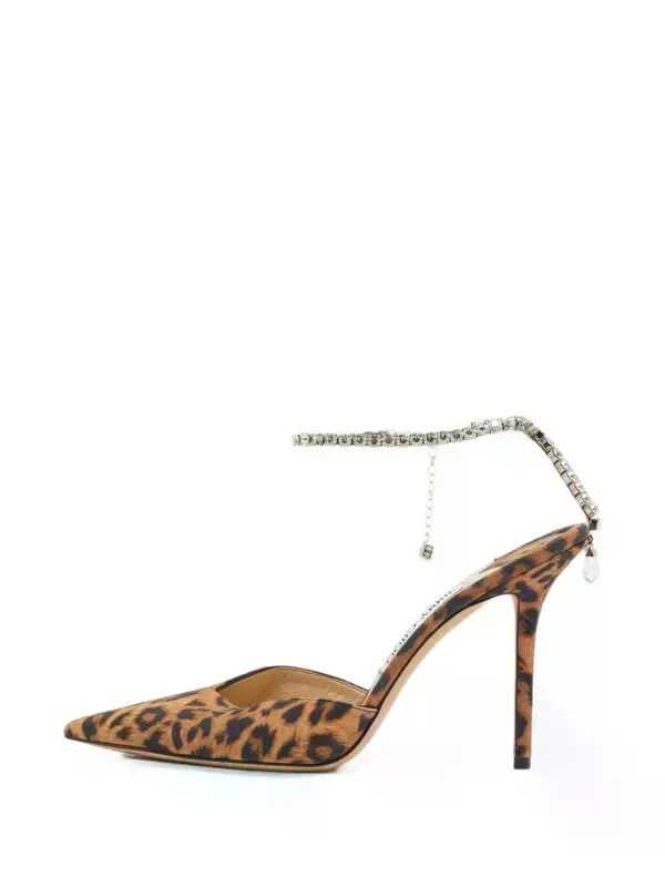 JIMMY CHOO Bing Leopard-print Pumps
