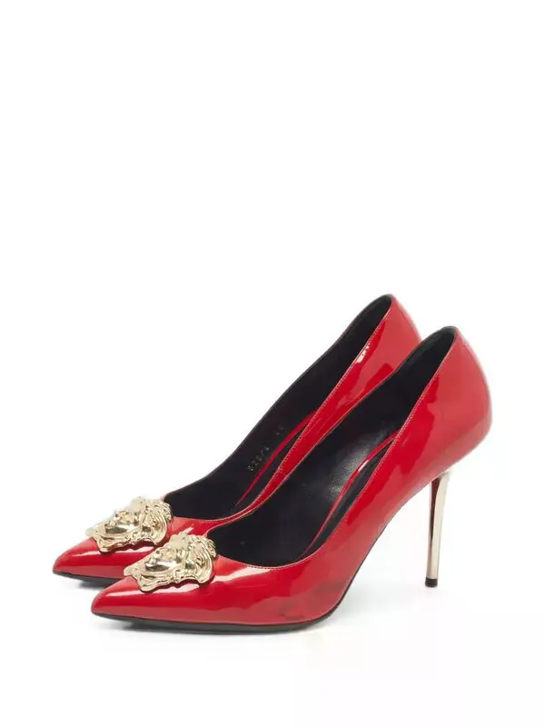 Versace Palazzo Medusa Heeled Pumps