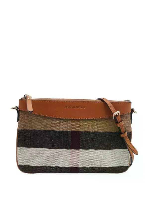 Burberry Peyton Mega Check Crossbody Bag