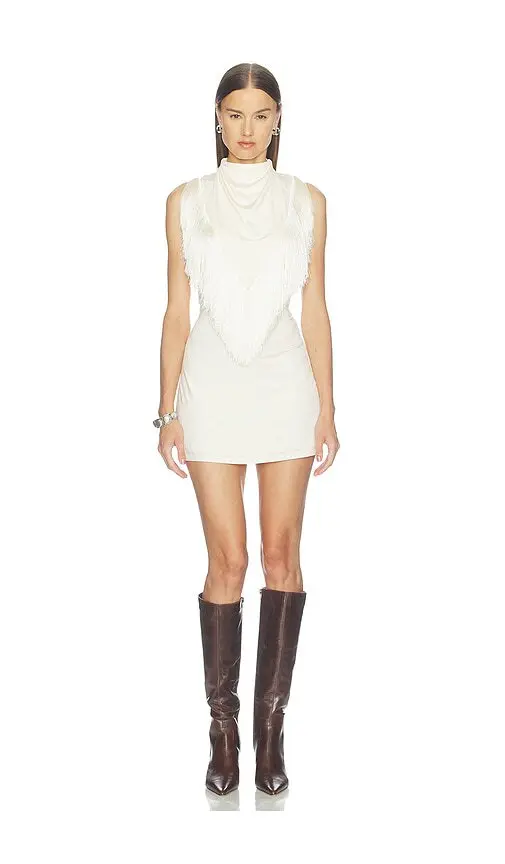 CAMILA COELHO Loell Mini Dress - Ivory