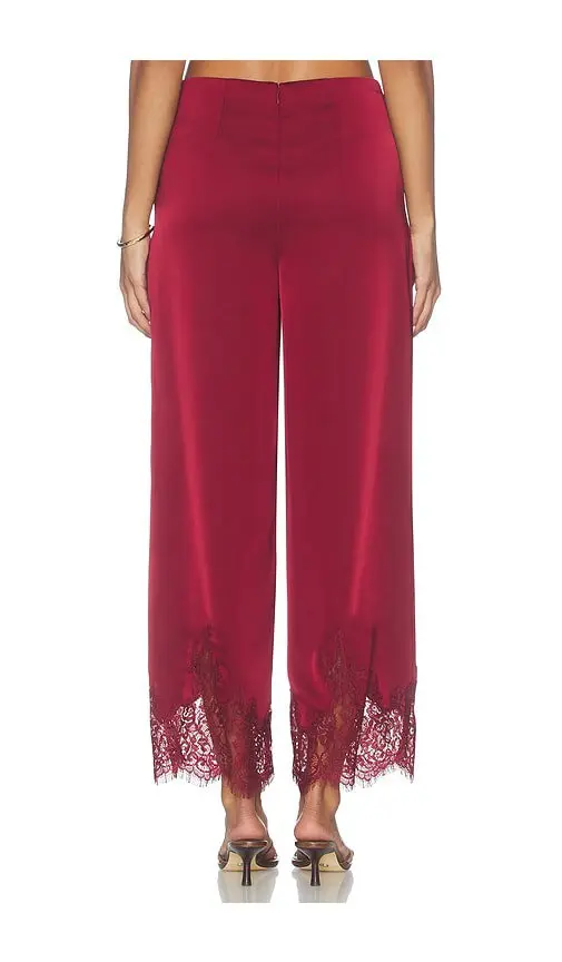 LOVERS AND FRIENDS Nash Pant In Burgundy