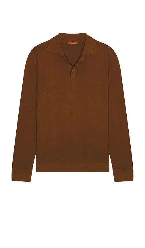 Barena Venezia Pevaron Brunal Polo In Brown