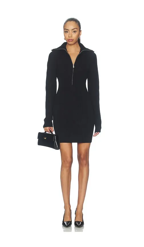 ANINE BING June Trucker Collar Dress