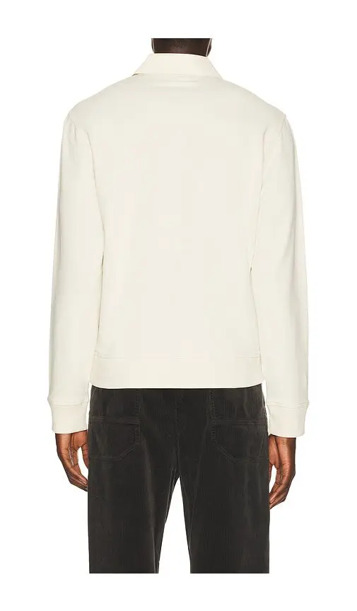 Vince Travel Polo In Cream