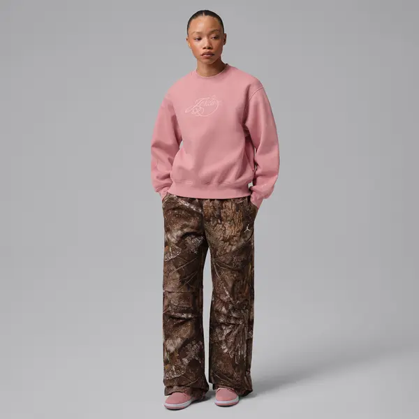 JORDAN Brooklyn Fleece Fireside Crew-neck Sweatshirt
