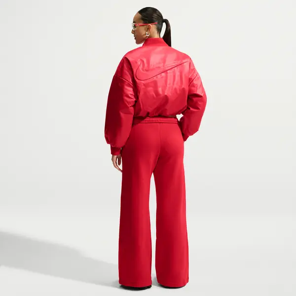 Nike Studio Fleece Medium Weight Mid-rise Wide-leg Pants