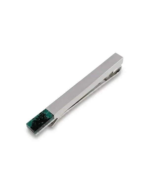 GRESHAM BLAKE Azurite Stone Tie Bar
