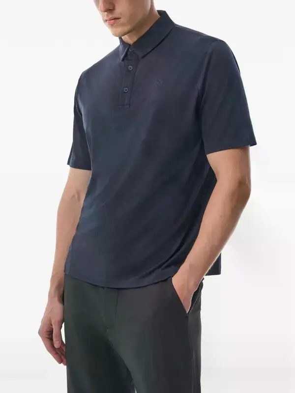 MEGUSTA Aurea Short-sleeve Polo Shirt - White