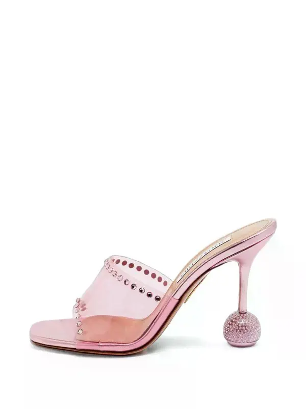 AQUAZZURA Crystal-embellished Sphere-heel Sandals