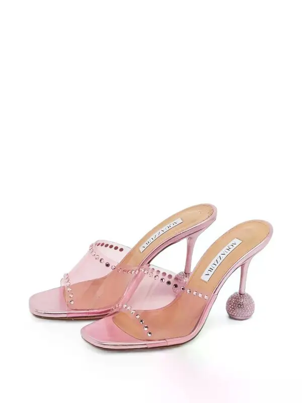 AQUAZZURA Crystal-embellished Sphere-heel Sandals
