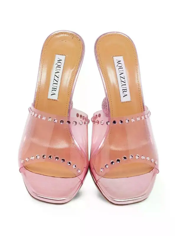 AQUAZZURA Crystal-embellished Sphere-heel Sandals