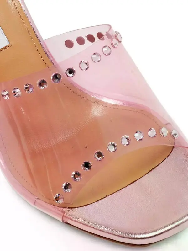AQUAZZURA Crystal-embellished Sphere-heel Sandals