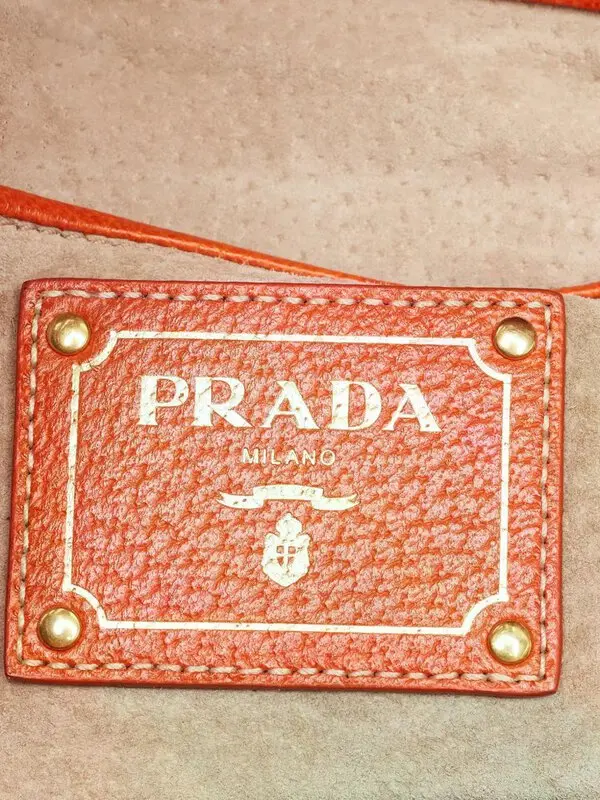 Prada Contrast-trim Tote Bag