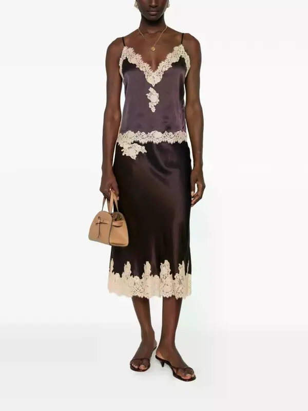 DÔEN Kira Lace-trim Top