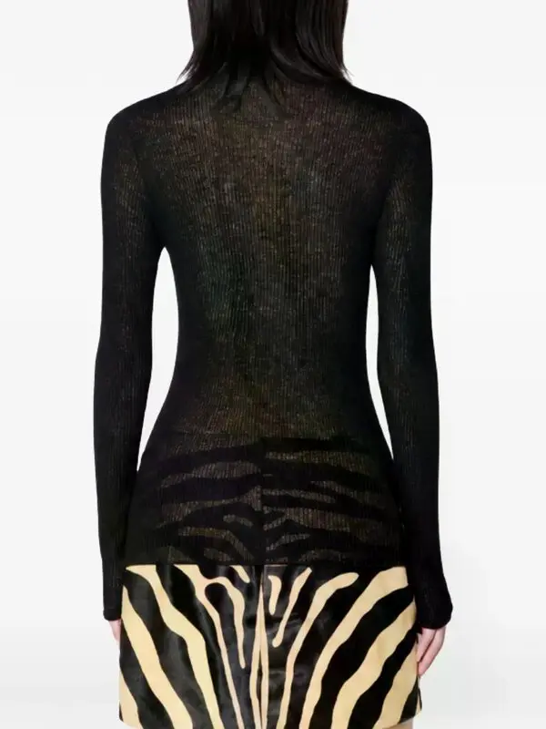 Liviana Conti Ribbed-knit Roll-neck Sweater