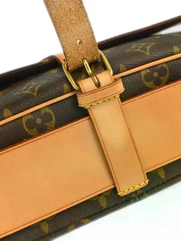 LOUIS VUITTON Gm Monogram Cartouchiere Shoulder Bag