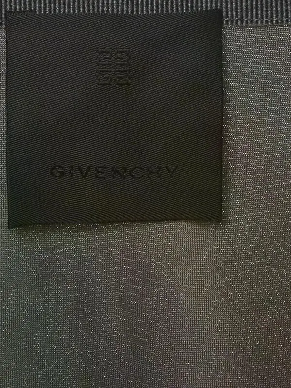 Givenchy Draped Zip-up Midi Pencil Skirt