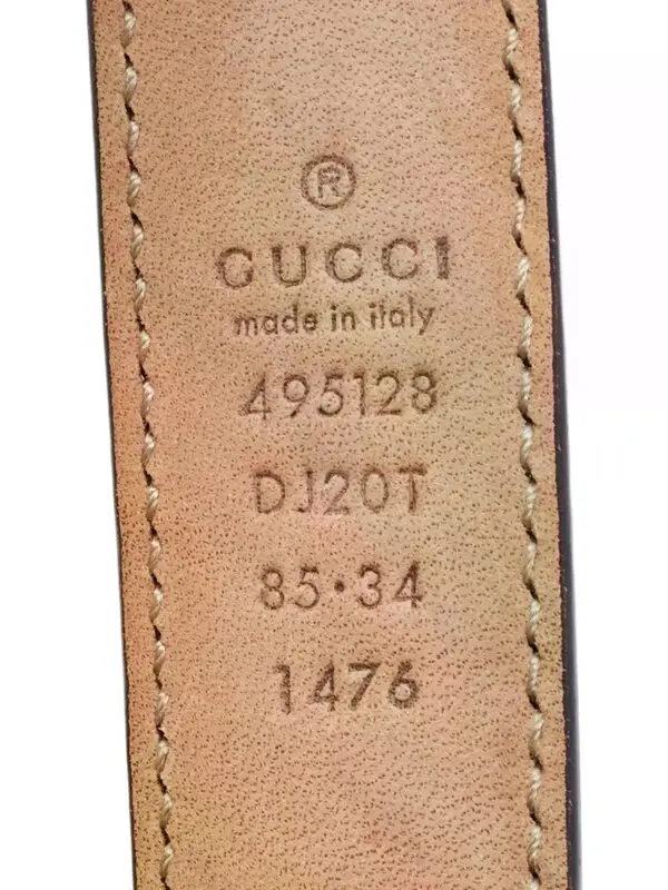 Gucci Double G Frame Belt