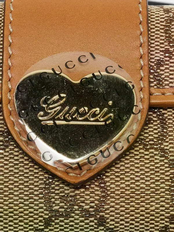 Gucci Gg Canvas Lovely Heart Key Holder