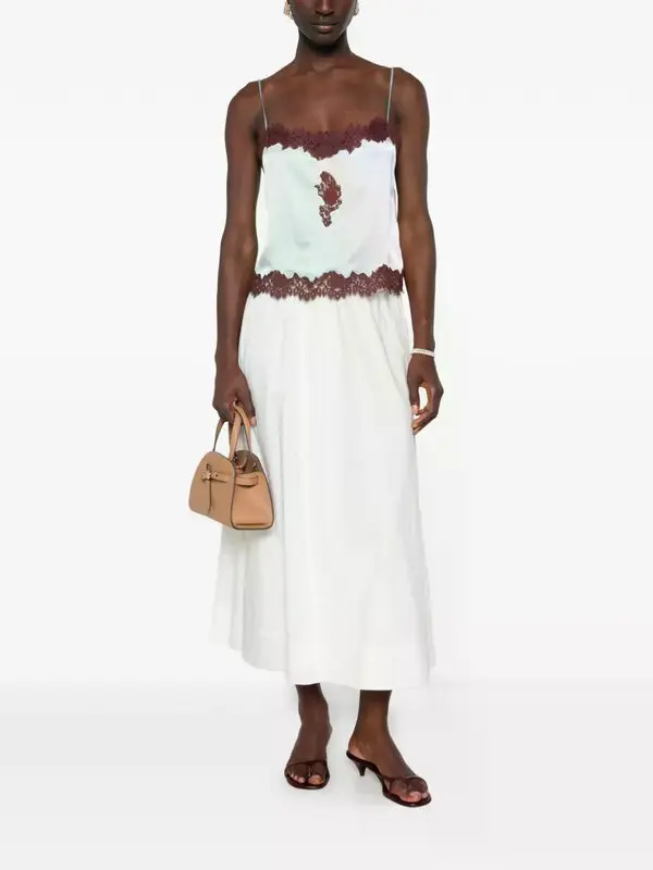 DÔEN Avelaine Lace-trim Top
