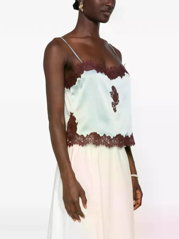 DÔEN Avelaine Lace-trim Top