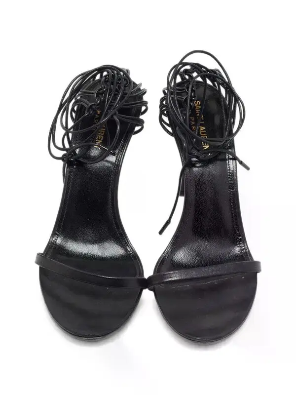 Saint Laurent Lexi Ankle Strap Sandals