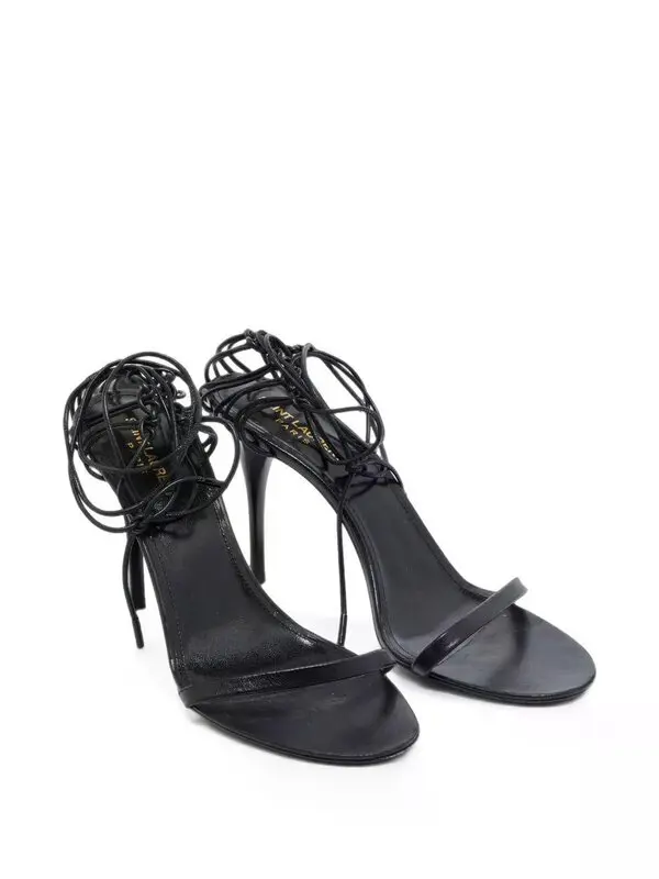 Saint Laurent Lexi Ankle Strap Sandals