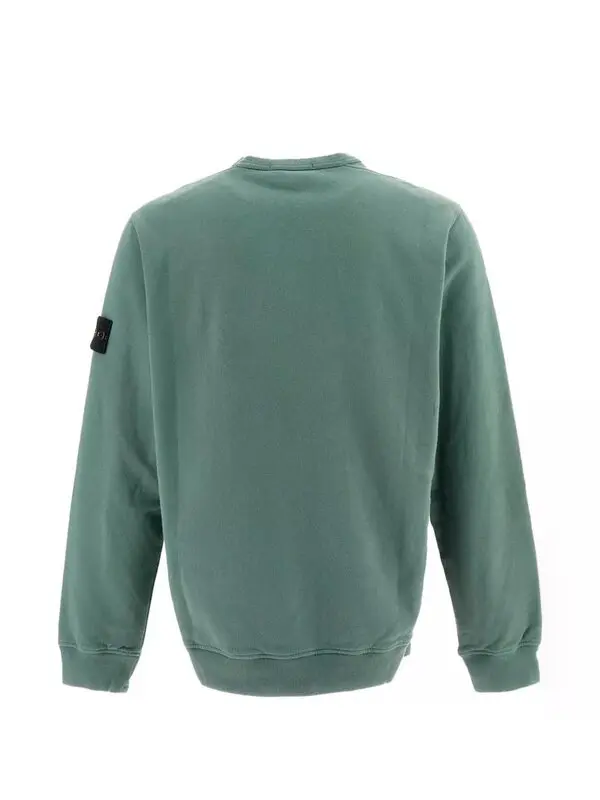 Stone Island Logo-patch Sweater - Green