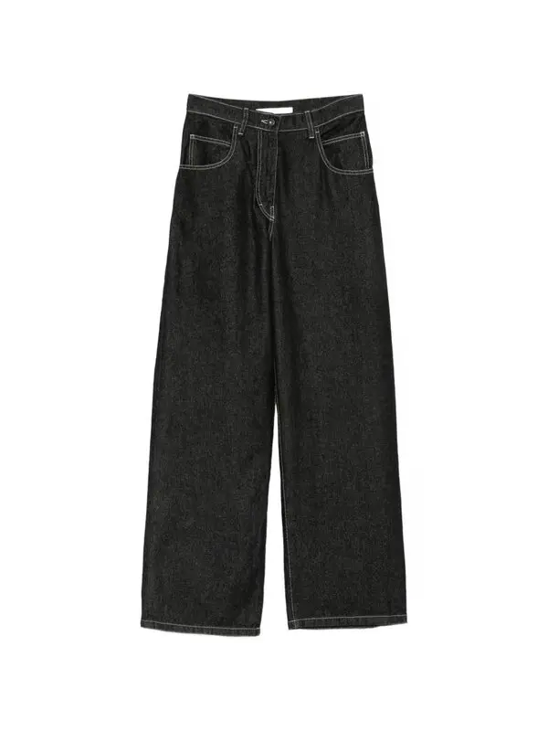 Christian Wijnants Patan Contrast-stitch Jeans