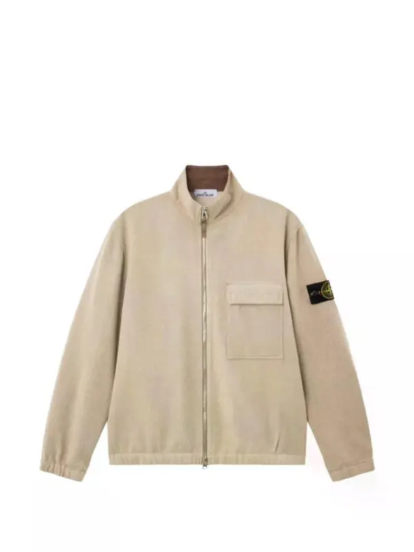 Stone Island 1200033 Wool Nylon Flannel-tc