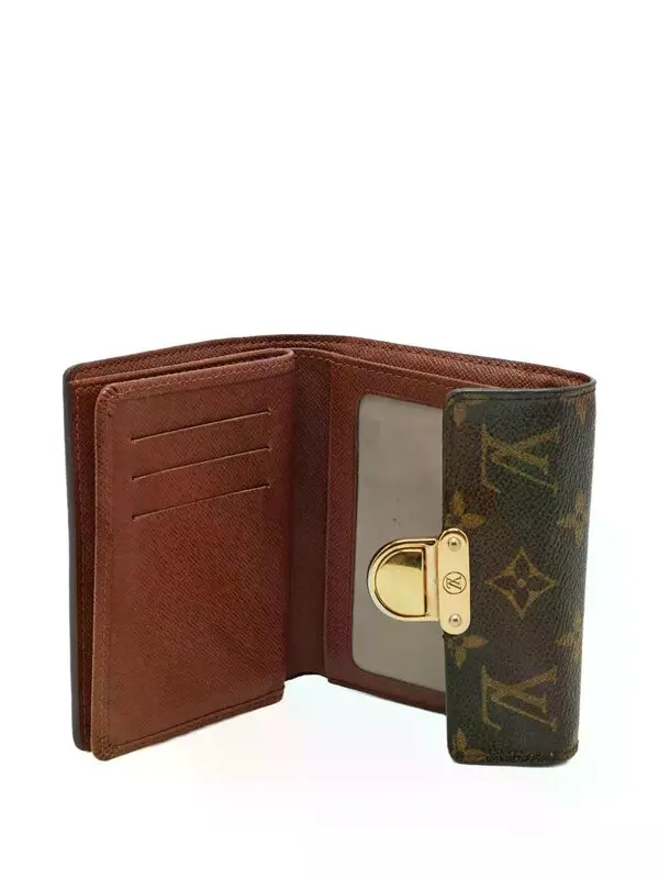 LOUIS VUITTON 2005 Koala Monogram Compact Wallet - Brown