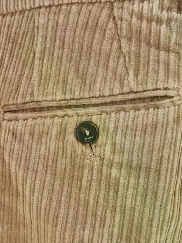 CRUNA Belleville Corduroy Pleated Trousers