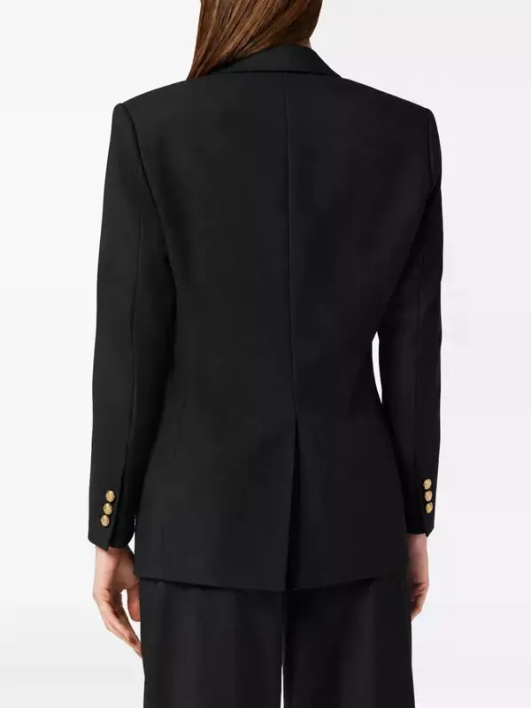 Philipp Plein Satin Marine Fit Blazer