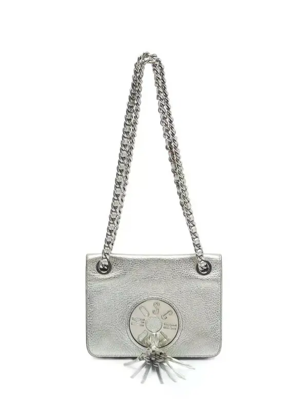 Moschino Logo Tassel-detail Shoulder Bag